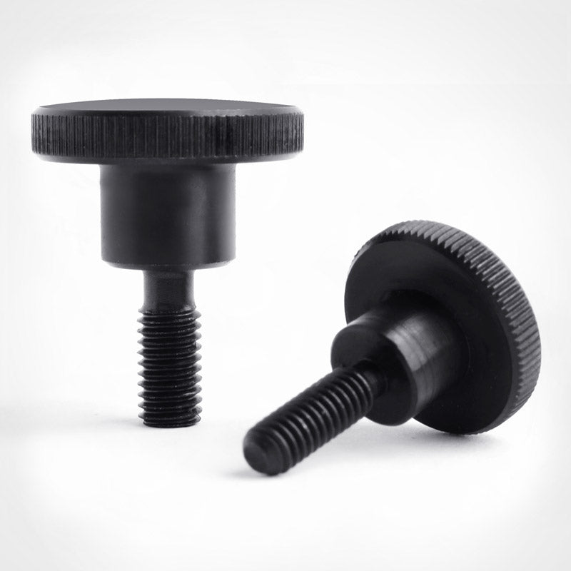 Black Stainless Steel Knurled Thumb Screws DIN 464 | carbolts.co.uk