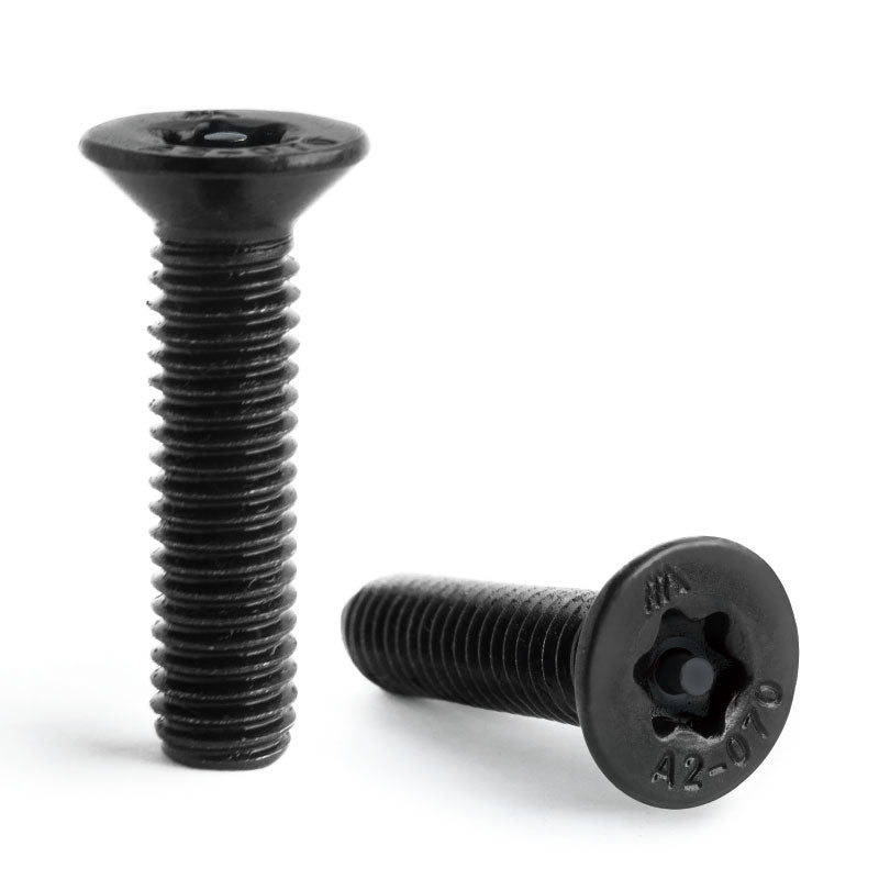 Black Stainless Steel Torx Pin Countersunk Security screws ISO 10642 ...