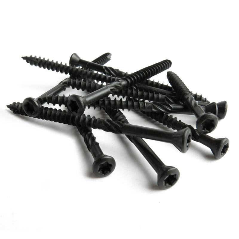 Black Stainless Steel Decking & Cladding Screws | A2 CB10 | Torx Drive ...