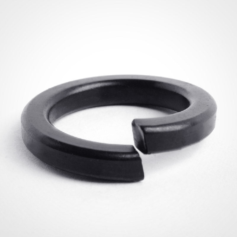 Black Stainless Steel Spring Washers Square Section – carbolts.co.uk