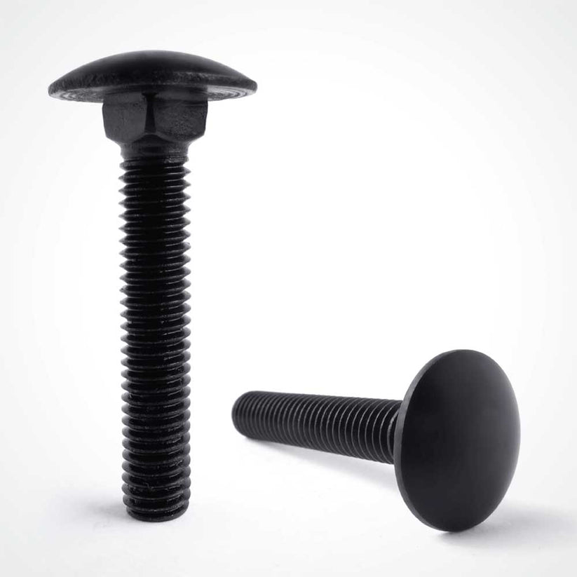 Black Stainless Steel Carriage Bolts | DIN 603 | A2 CB10 | Carbolts ...