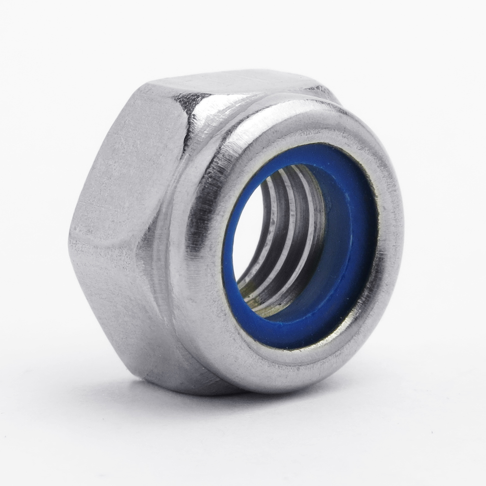 Stainless Steel Nyloc Nuts A2-70 DIN 985 Silver Nuts | carbolts.co.uk Stainless Steel Nyloc Nuts A2-70 DIN 985 Silver Nuts | carbolts.co.uk