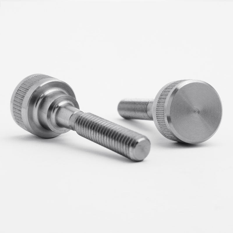 Stainless Steel Knurled Thumb Screws Type 2 | carbolts.co.uk